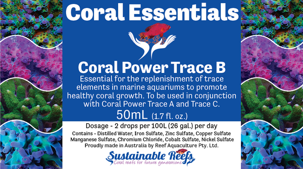 Coral Essentials Coral Power Trace B 50ml – Guppy's Aquarium Products